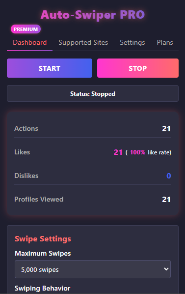AutoSwipePro | Dating Automation Chrome Extension